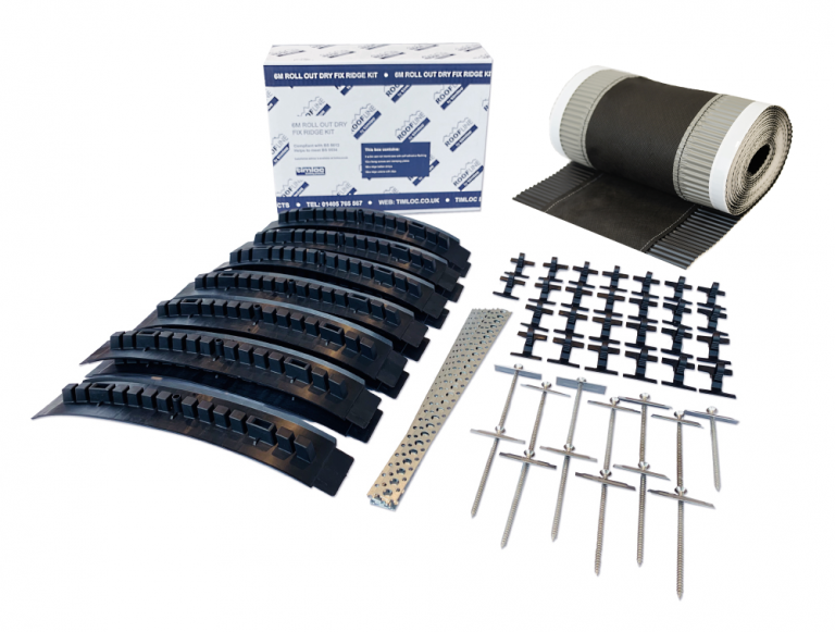 6m | 10m Roll Out Dry Fix Ridge Kits - Timloc Building Products