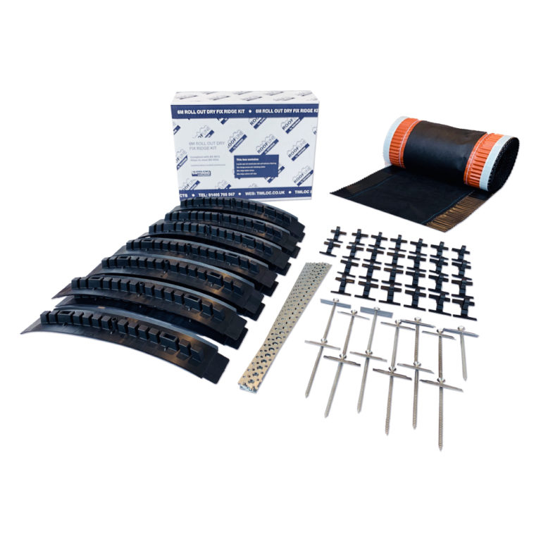 6m Roll Out Dry Fix Ridge Kit - Timloc Building Products