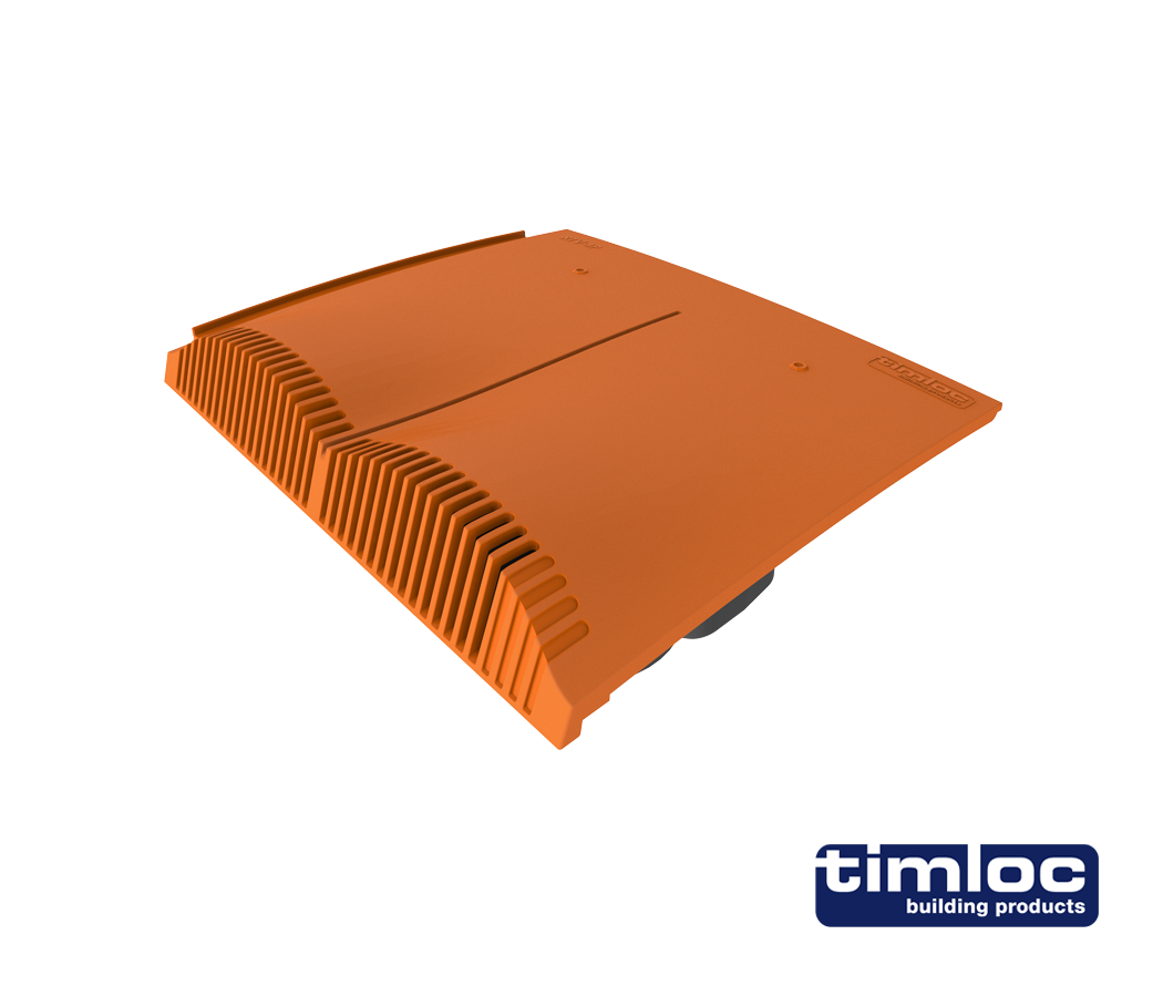 RTV-IPTE - Interlocking Plain Roof Tile Vent - Terracotta - Timloc ...