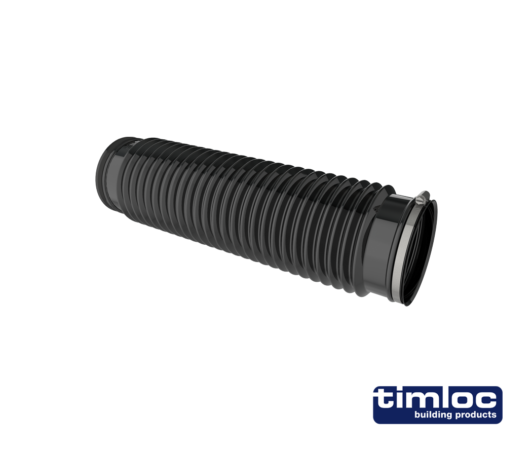 RTV-KIT1 - 110mm Flexi-Pipe & Screw Clamp - Timloc Building Products