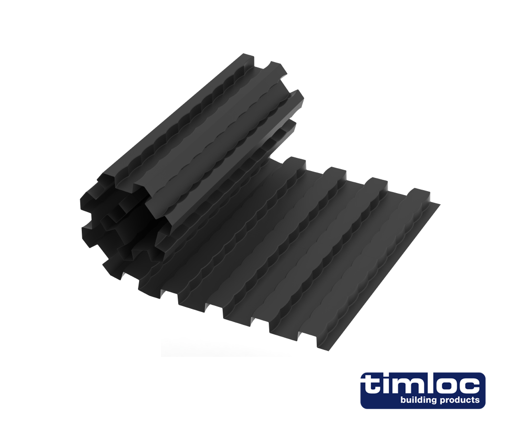 1131 - Roll Form Eaves Vent Roll Out Rafter Tray (600mm width) - Timloc ...