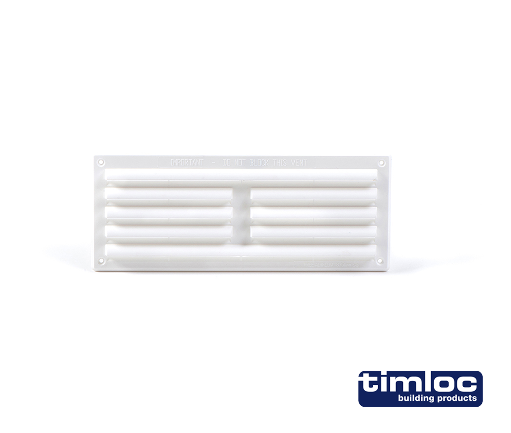 1207W - 9 x 3 louvre vent - Timloc Building Products