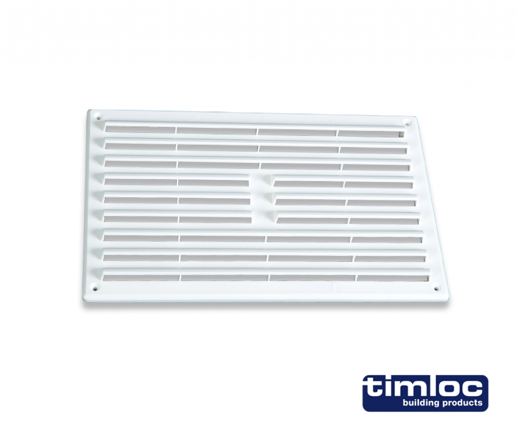 1211W - 9 x 6 louvre vent - Timloc Building Products
