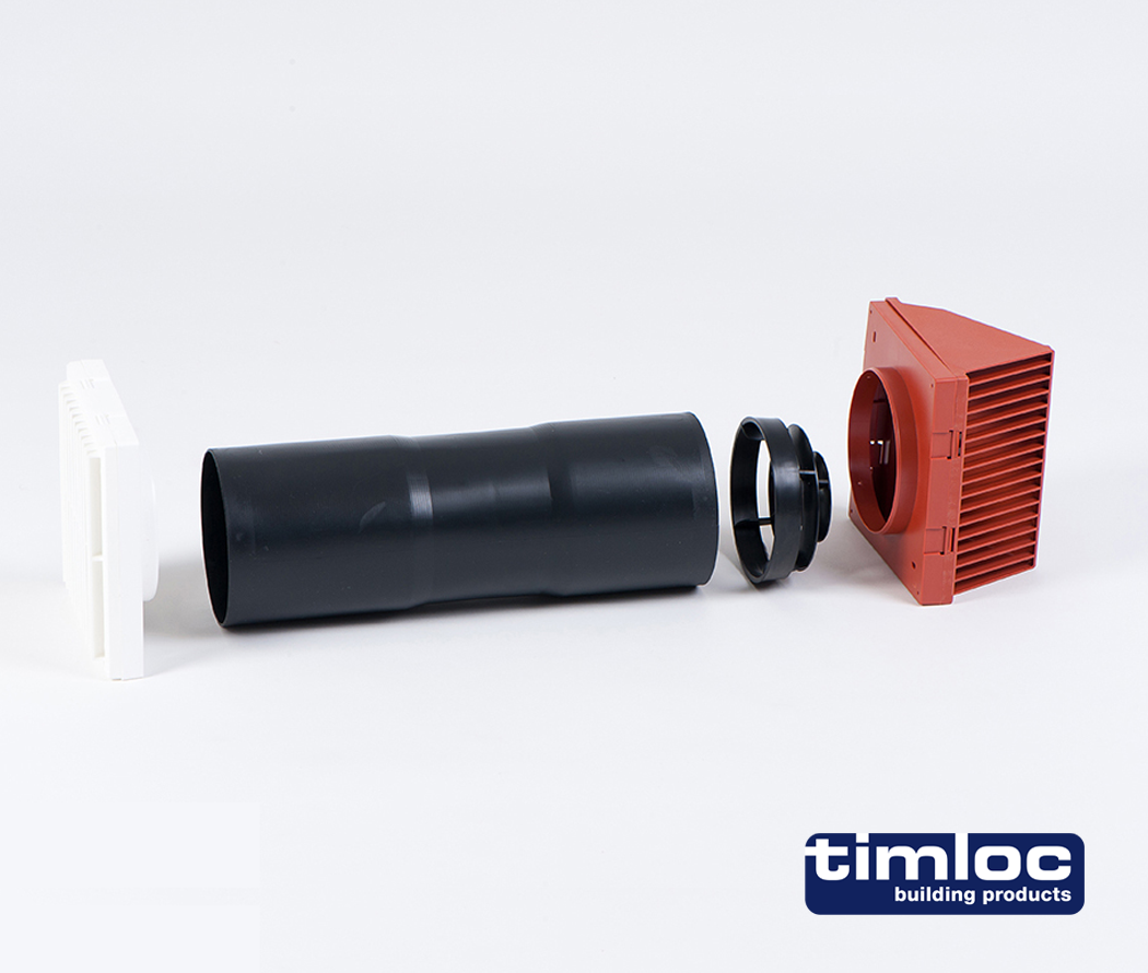 ACV7CTE - 5" (127mm) aero core with cowl & baffle - Terracotta - Timloc ...