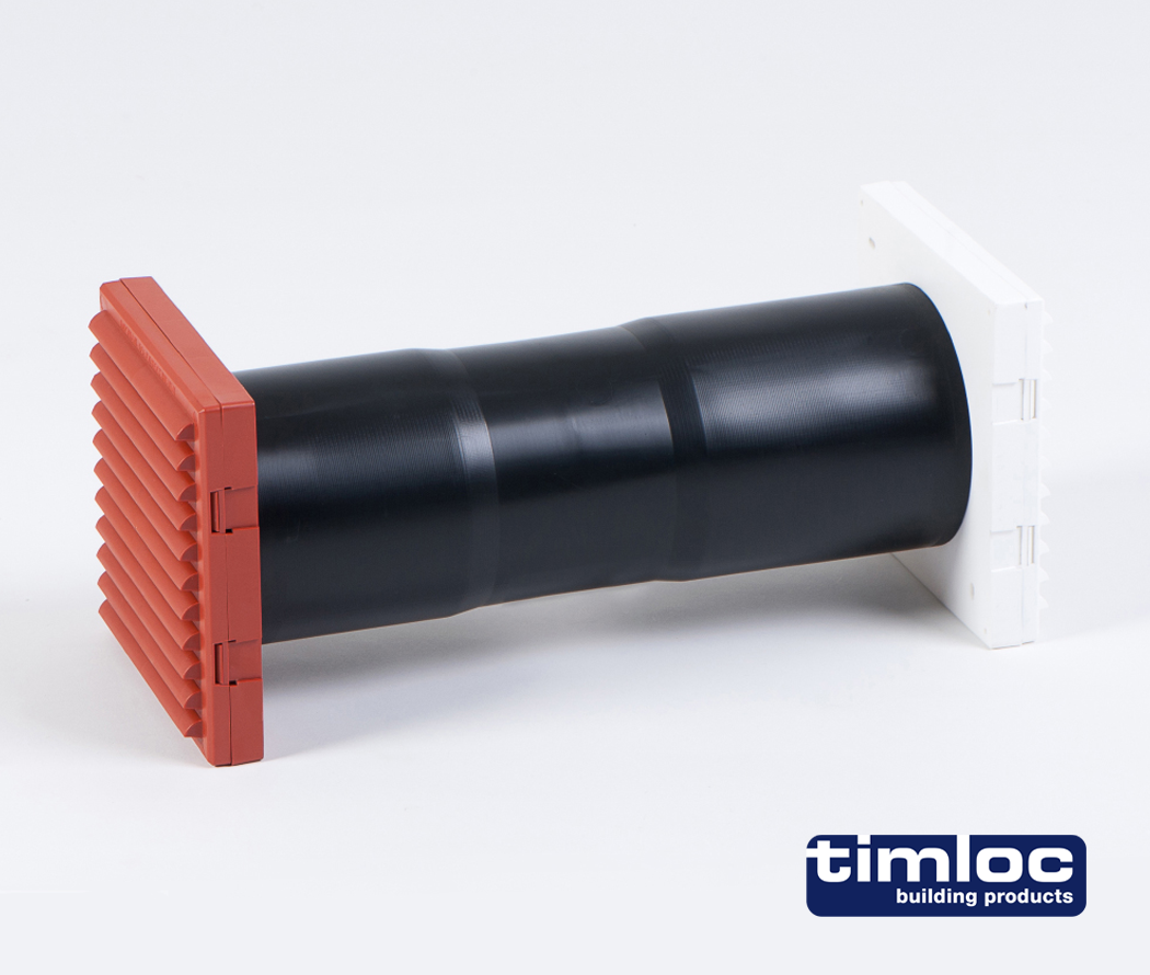 ACV7TE - 5" (127mm) aero core with baffle - Terracotta - Timloc ...