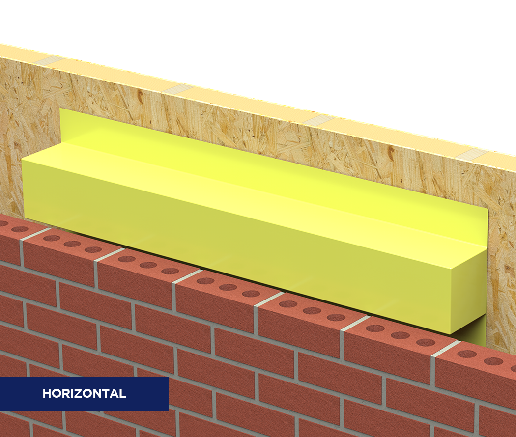 PWTIMFRSTOP 60-Minute Fire-Rated Party Wall Cavity Stop Sock Timber ...